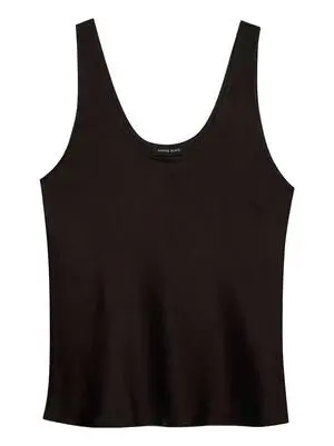ANINE BING Lea Top Brown