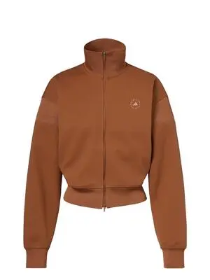 Adidas By Stella McCartney Logo Knitted Sweatshirt - Brown