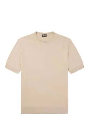 Zegna Cotton T-shirt - Brown