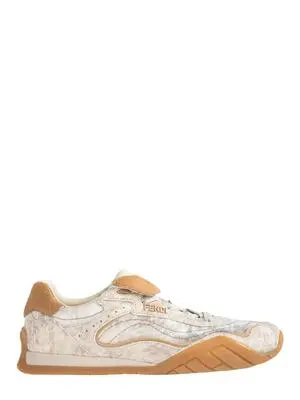 Fendi Wave Pulse Sneakers - Tan