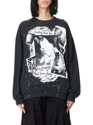 Dolce & Gabbana Graphic Print Sweatshirt - Black