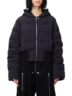 Rick Owens Puffer Jacket With Hood - Black