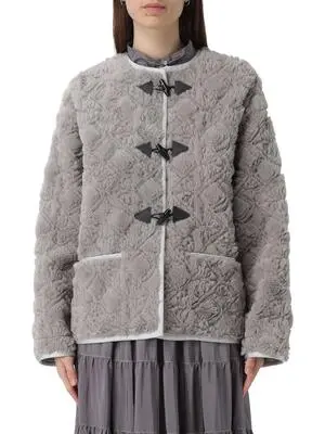 FORTE_FORTE Fur Coat - Pearl