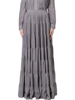 FORTE_FORTE Tiered Skirt - Grey