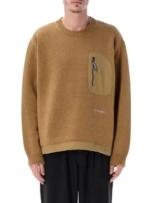 AND WANDER Pullover Sweater - Beige