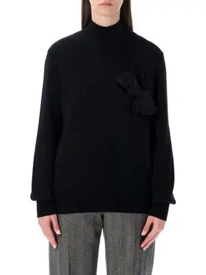 FERRAGAMO Long Sleeve Sweatshirt - Black