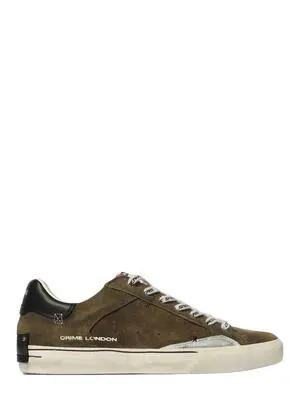 CRIME LONDON Low Top Sneakers - Military