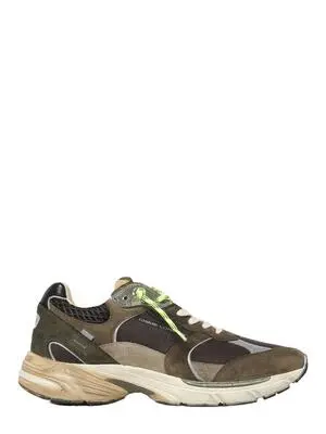 CRIME LONDON Lace Up Sneakers - Military