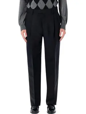 FERRAGAMO Trousers - Black