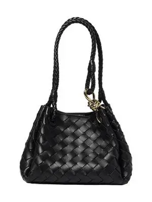 Bottega Veneta Mini Top Handle Bag - Black
