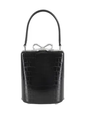 SELF-PORTRAIT Top Handle Handbag - Black