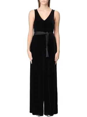 Armani Exchange Sleeveless Jumpsuit - Black