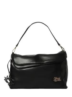 SECRET PON-PON Shoulder Bag - Black
