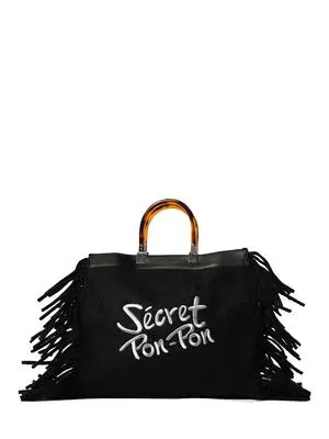 SECRET PON-PON Handbag - Black