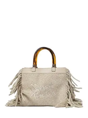 SECRET PON-PON Handbag - Cream