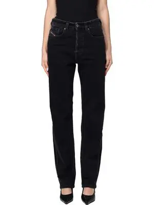 DIESEL Straight Leg Jeans - Black
