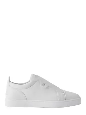 CHRISTIAN LOUBOUTIN St Louis Leather Sneakers - White