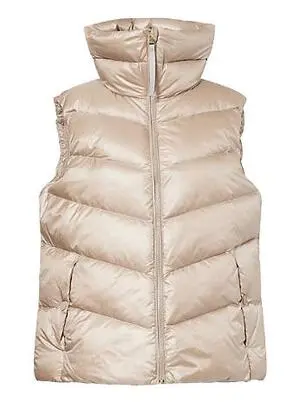 Varley Bextor Shell-down Gilet - Simply Taupe