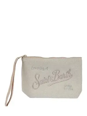 MC2 SAINT BARTH Aline Clutch Bag - Grey