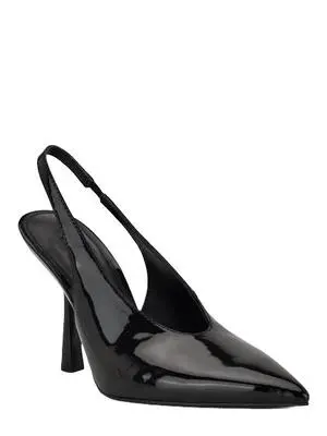 Nine West Kates Slingback Pointed Toe Pump Black
