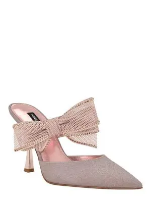 Nine West Pointed Toe Mule - Light Pink 680