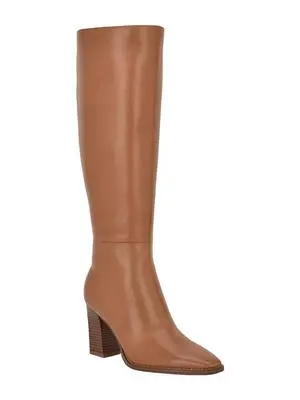 Nine West Zazz Knee High Boot - Natural