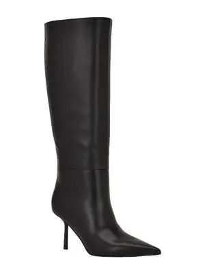 Nine West Pointed Toe Knee High Boots Black