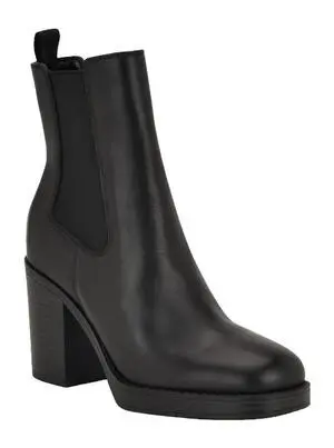Nine West Hollin Platform Chelsea Boot - Black