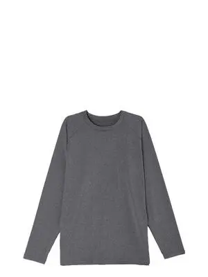 SNAPPER ROCK Long Sleeve Outbound Tee - Granite