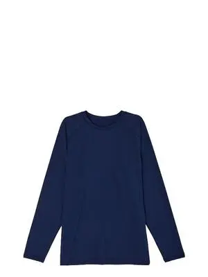 SNAPPER ROCK Long Sleeve Outbound Tee - Heritage Navy