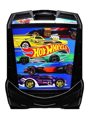 HOT WHEELS 100-car Rolling Storage Case - Multicolored