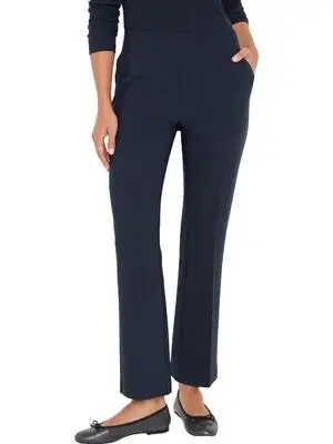 NIC+ZOE Plaza Pull-on Bootcut Pants - Dark Indigo