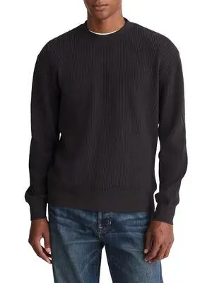 Madewell Waffle Knit Sweatshirt - Licorice