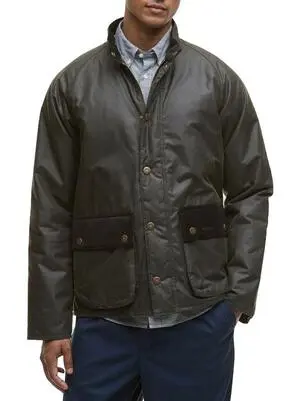 Barbour Cordhill Waxed Cotton Jacket - Archive Olive