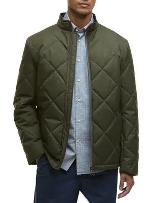 Barbour Quilted Harrington Jacket - Olive