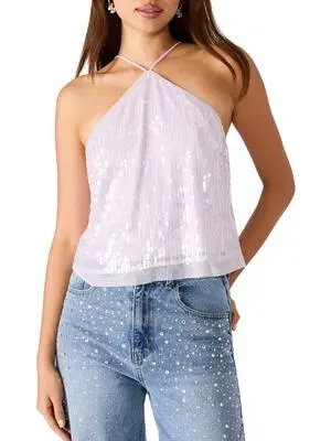 Steve Madden Lorenna Sequin Camisole - Light Lilac