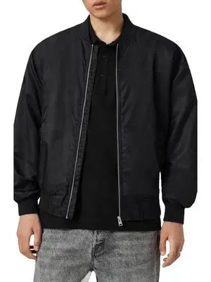 ALLSAINTS Future Nylon Bomber Jacket - Black