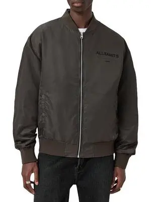 ALLSAINTS Future Nylon Bomber Jacket - Dull Khaki