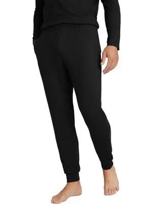 Tommy John Cozy Pajama Joggers - Black