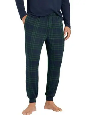 Tommy John Cozy Pajama Joggers Greener Pastures Grand Plaid