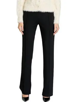 WAYF Bootcut Trousers - Black
