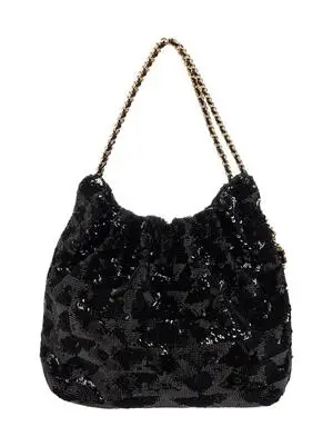 Tory Burch Fleming Mini Shoulder Bag - Black