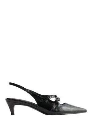 Madewell Emilie Crisscross Slingback Pump True Black