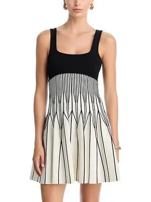 Simkhai Cynder Minidress - Black Multi