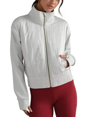 RHONE Chalet Down Quilted Jacket Salt
