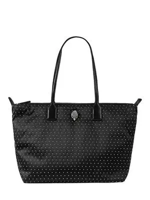 Kurt Geiger Large Studded Shopper Tote - Black
