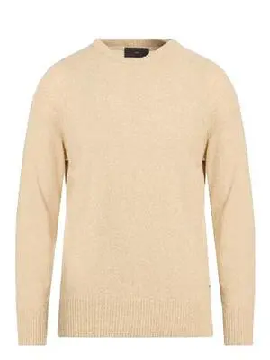 LIU •JO MAN Sweater In Light Cotton And Polyamide - Beige