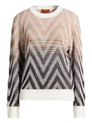 Missoni Ribbed-knit Sweater - Beige