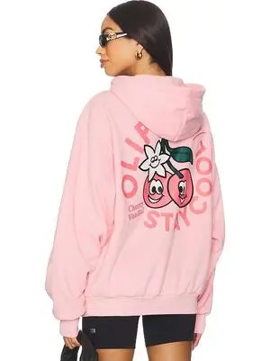 STAY COOL X Olipop Cherry Vanilla Hoodie - Pink