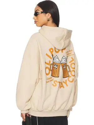 STAY COOL X Olipop Root Beer Hoodie - Cream